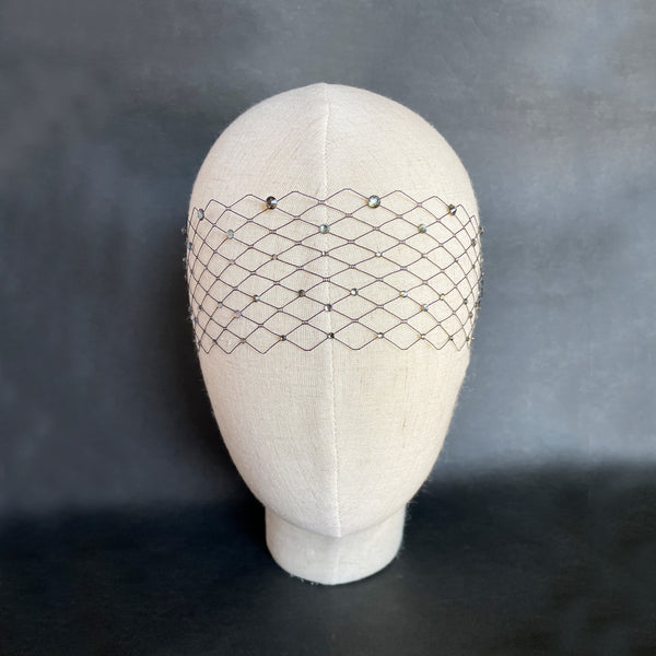 Black Crystal Veil Mask Crystal Eye Mask Masquerade Ball Veil Pastel G ...